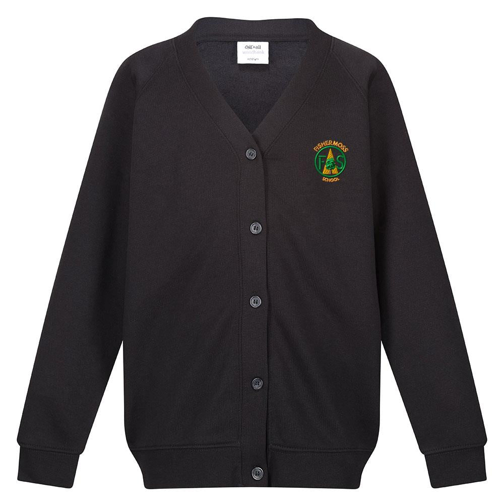 Fishermoss Primary Cardigan Black – Schoolwear Made Easy