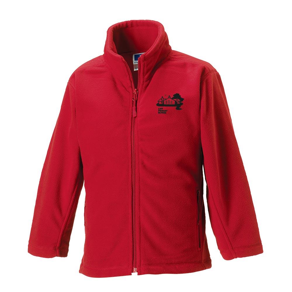 Liff Primary Outdoor Fleece Red – Schoolwear Made Easy