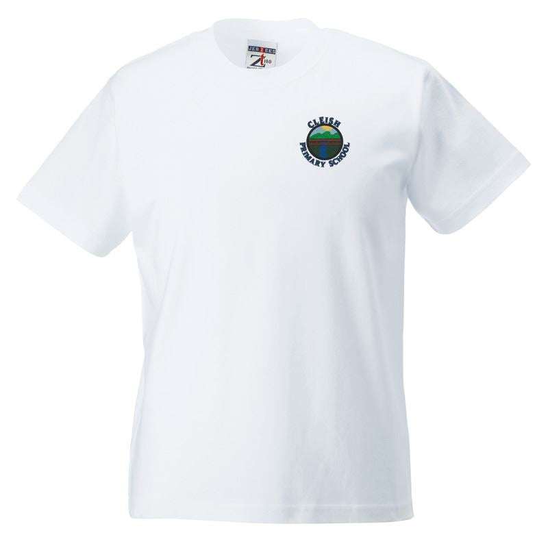 Cleish Primary Classic T-Shirt White – Schoolwear Made Easy