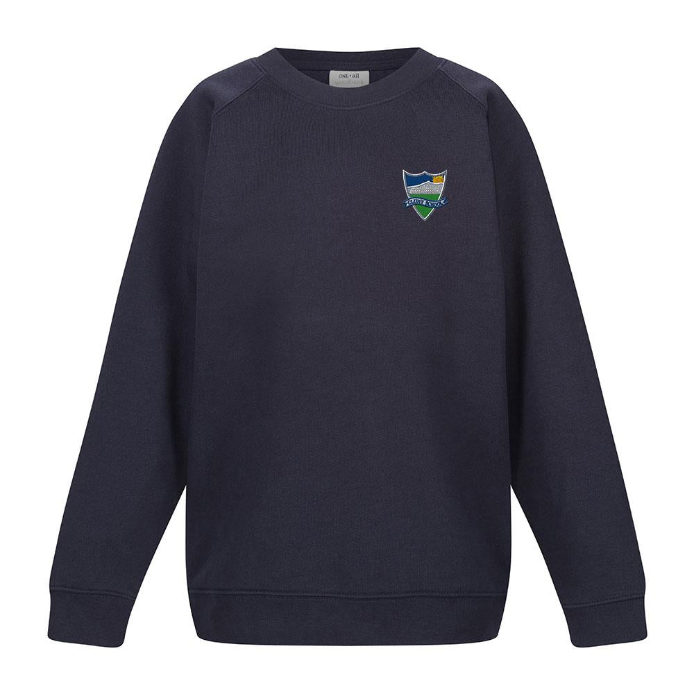 Cluny School Crew Neck Sweatshirt Navy – Schoolwear Made Easy