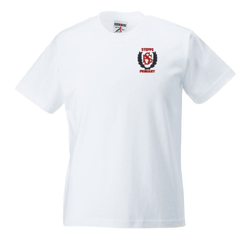 Stepps Primary Classic T-Shirt White – Schoolwear Made Easy