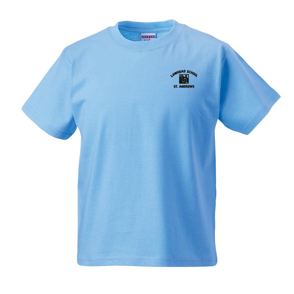 Lawhead Primary Classic T-Shirt Sky – Schoolwear Made Easy