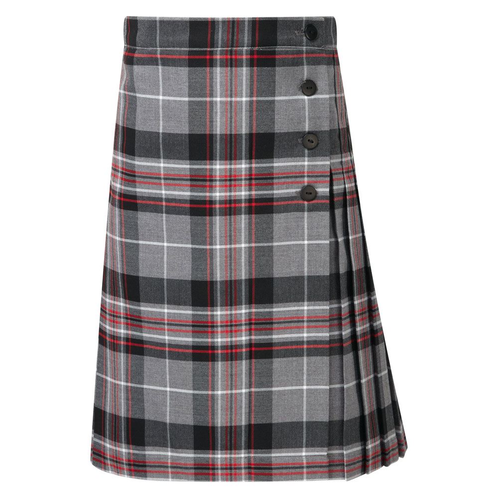 Kelso Tartan Kilt Grey – Schoolwear Made Easy