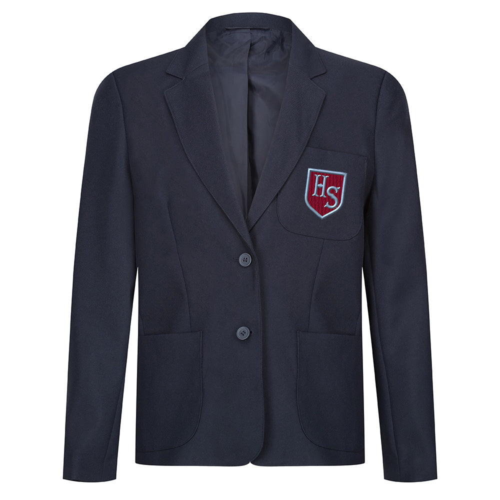 Howwood Primary Girls Poly Blazer Navy – Schoolwear Made Easy