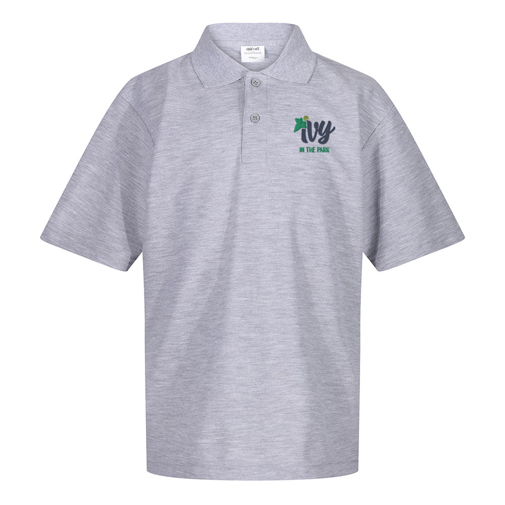Ivy In The Park Staff Poloshirt Grey – Schoolwear Made Easy