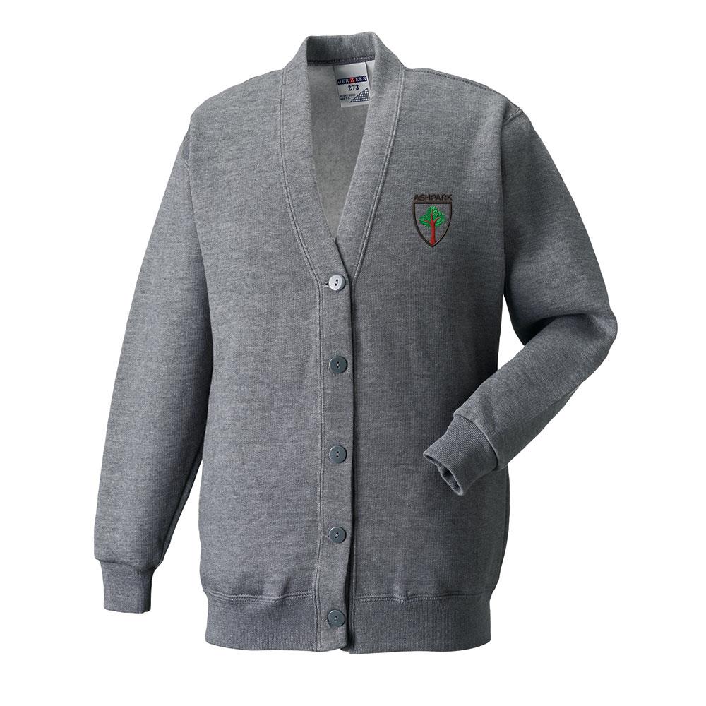 Ashpark Primary Cardigan Grey – Schoolwear Made Easy