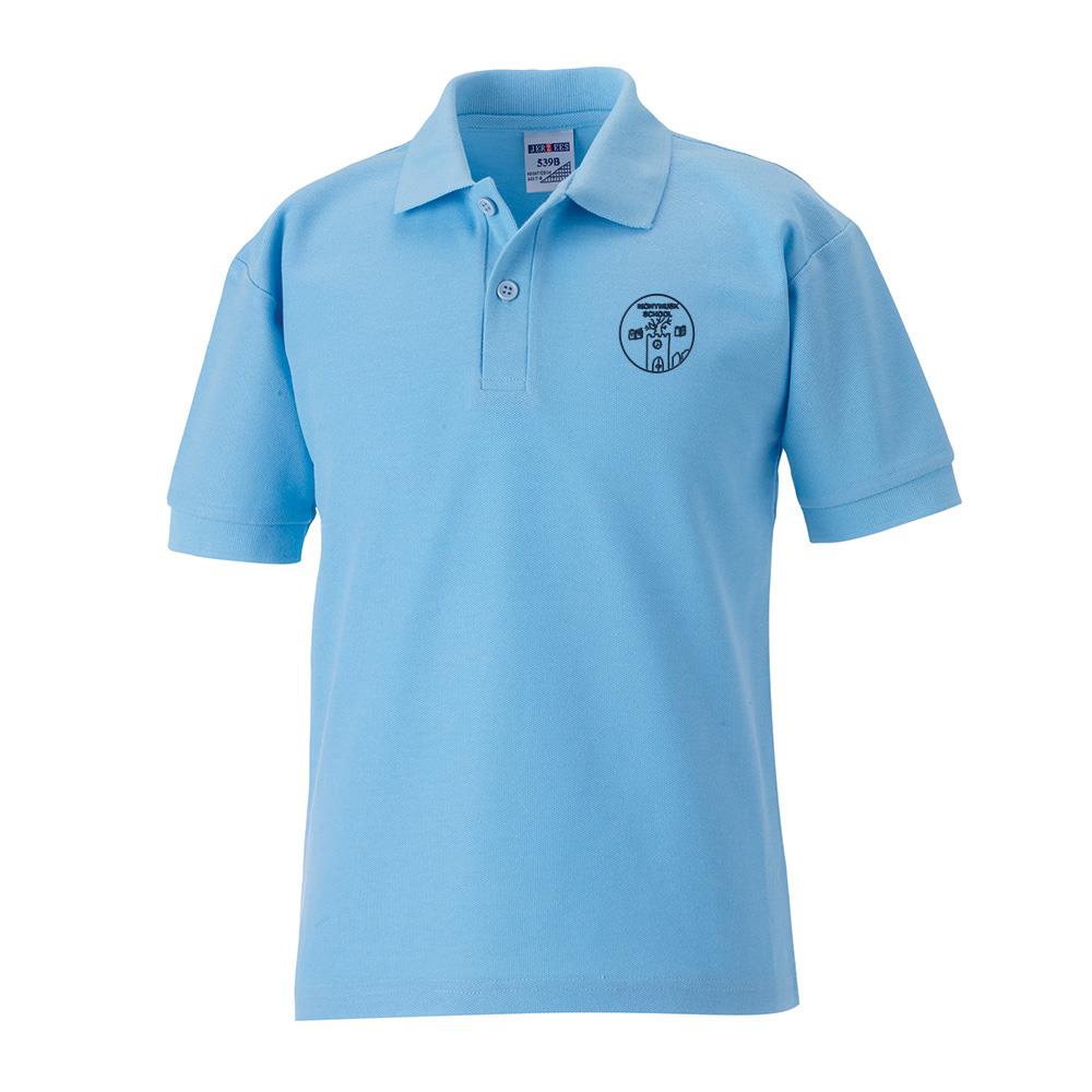 Monymusk Primary Poloshirt Sky – Schoolwear Made Easy