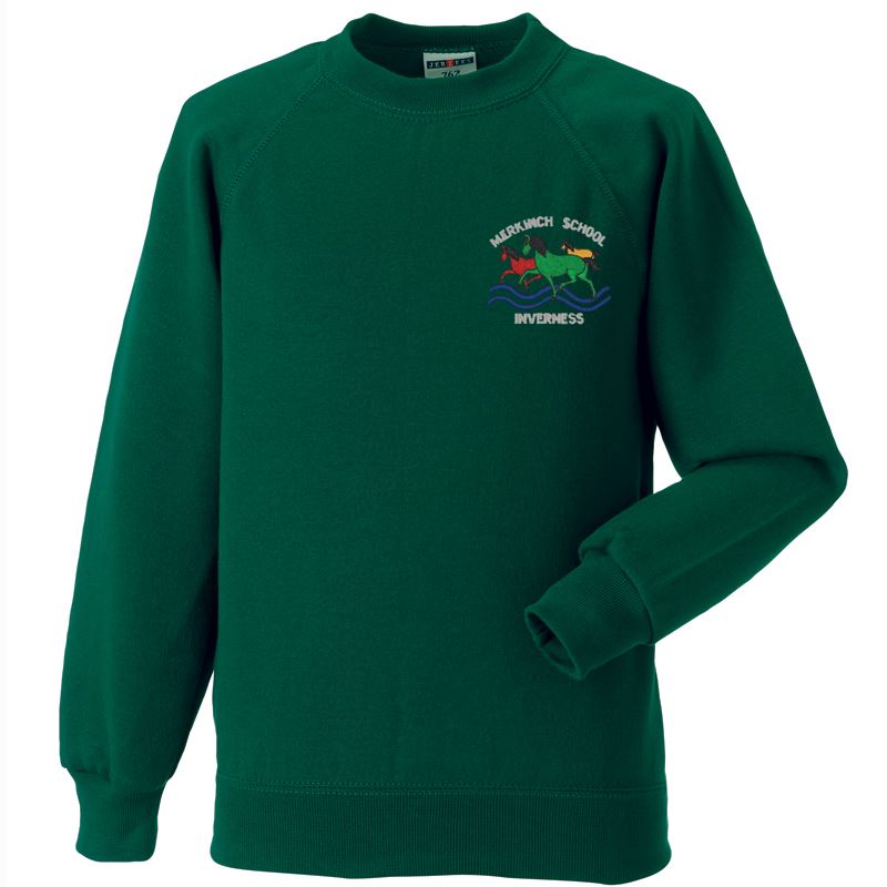Merkinch Primary Crew Neck Sweatshirt Bottle – Schoolwear Made Easy