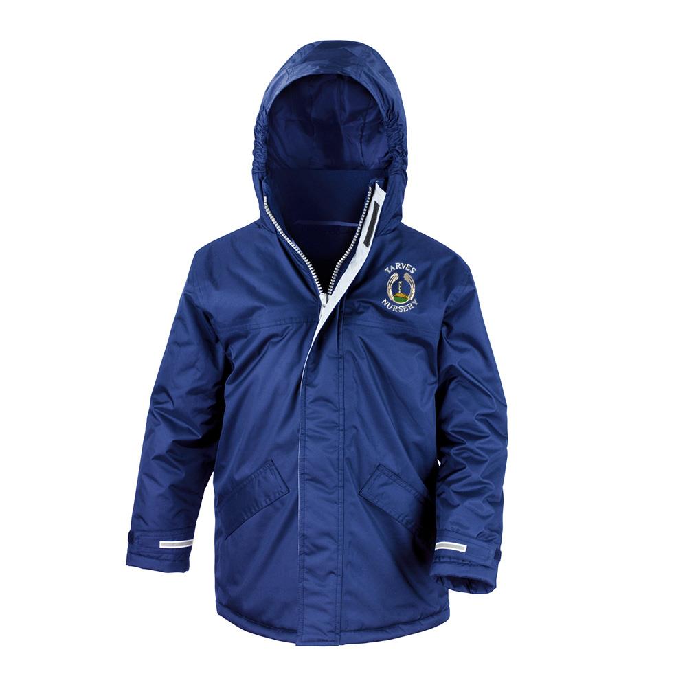 Tarves Nursery Core Kids Winter Parka Royal – Schoolwear Made Easy