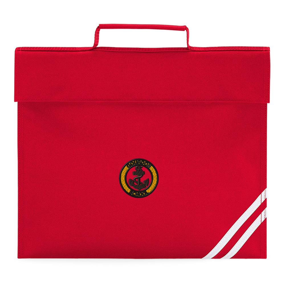 Gourdon Primary Book Bag Red – Schoolwear Made Easy