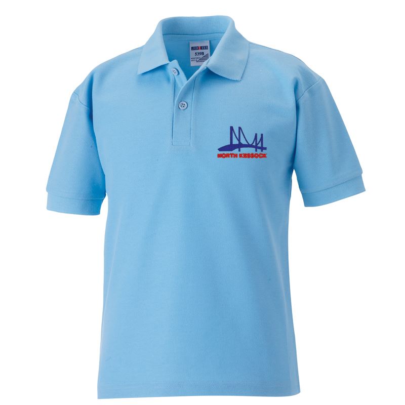 North Kessock Primary Poloshirt Sky – Schoolwear Made Easy