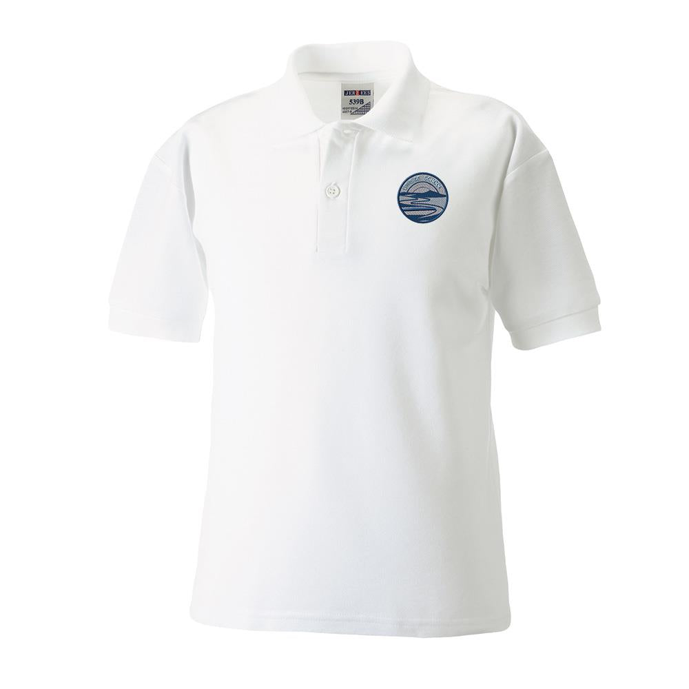 Uryside Primary Poloshirt White – Schoolwear Made Easy