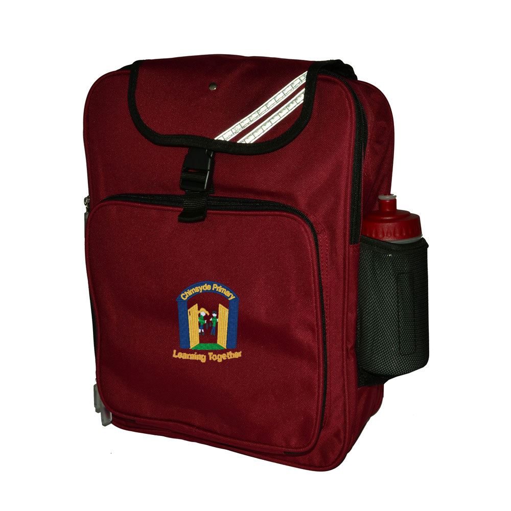 Chirnsyde Primary Junior Backpack Maroon – Schoolwear Made Easy